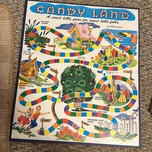Milton Bradley | Toys | Candy Land A Childs First Game Vintage 962 ...